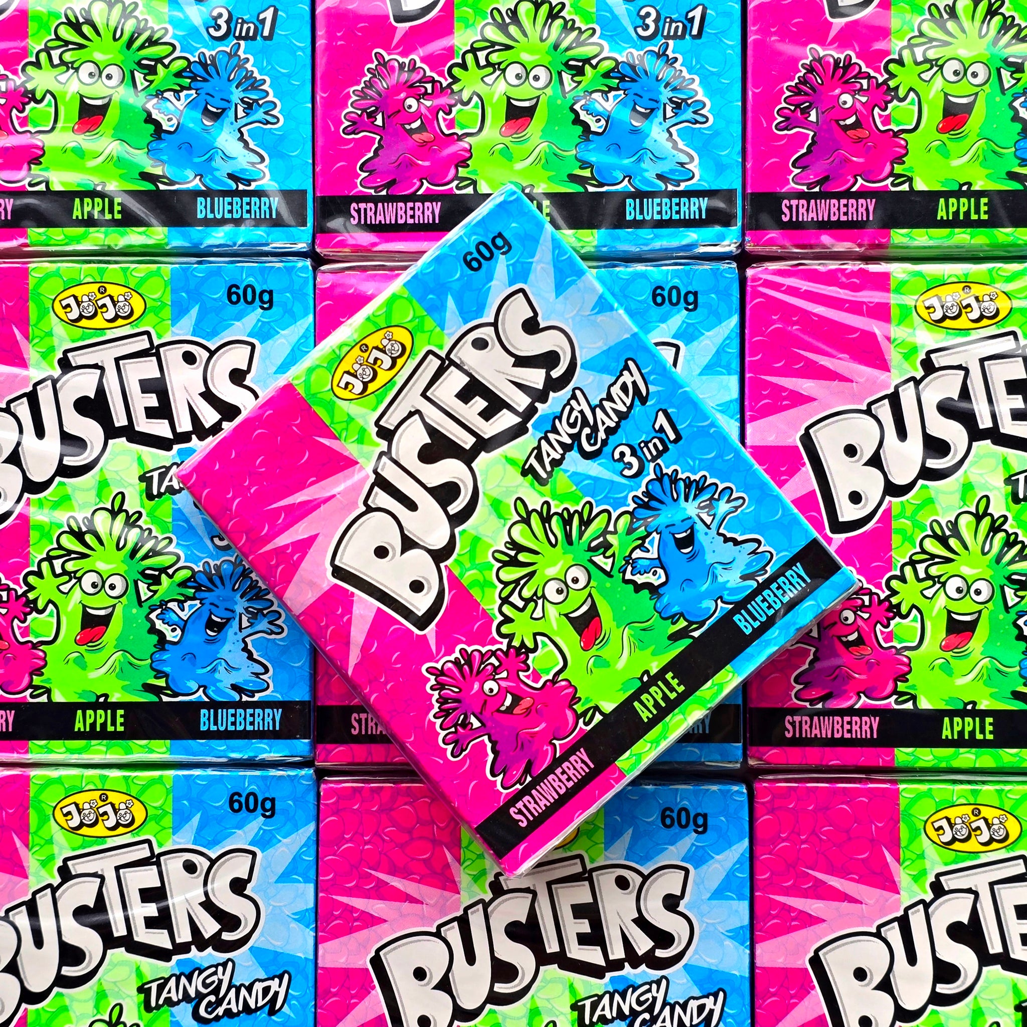 Busters 3-in-1 Tangy Candy