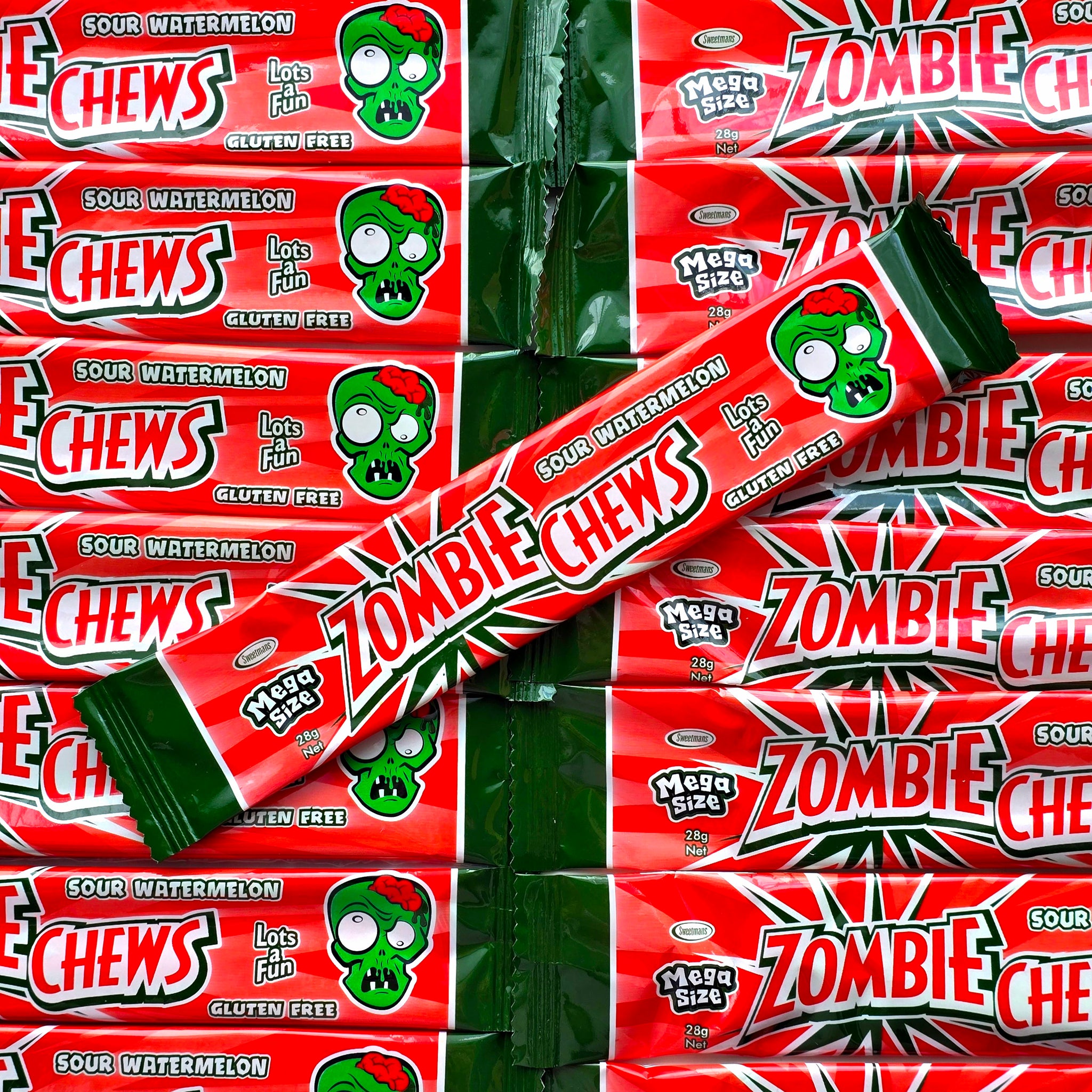 Zombie Chew - Sour Watermelon - Pik n Mix Lollies NZ