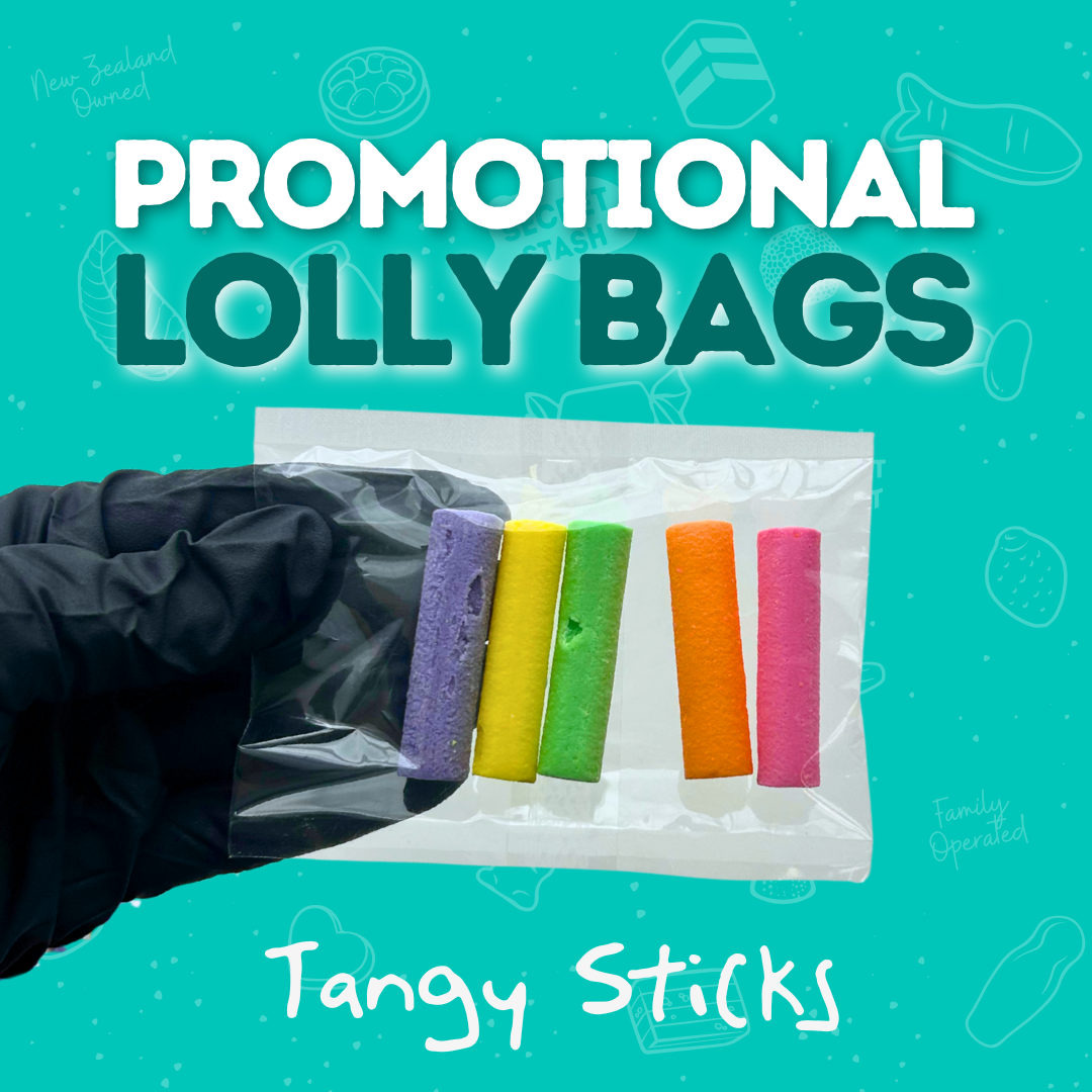 Promotional Lolly Bags - Tangy Sticks