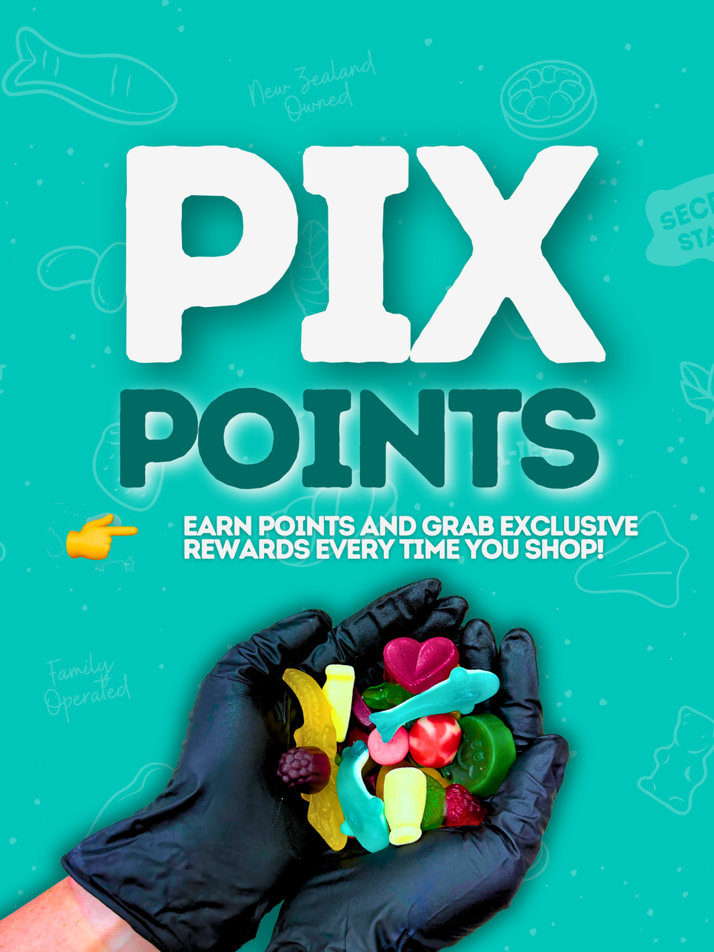 Pix Points | Pik n Mix Lollies NZ