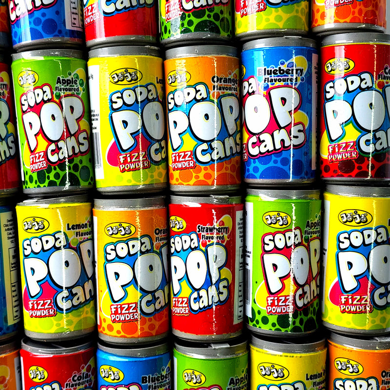 JoJo's Soda Pop Cans | Pik n Mix Lollies NZ