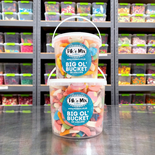 Big Ol' Buckets | Pik n Mix Lollies NZ