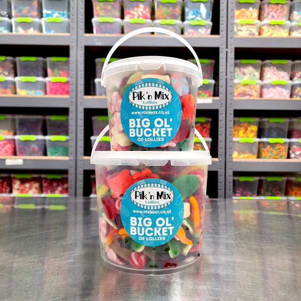 Big Ol' Buckets | Pik n Mix Lollies NZ