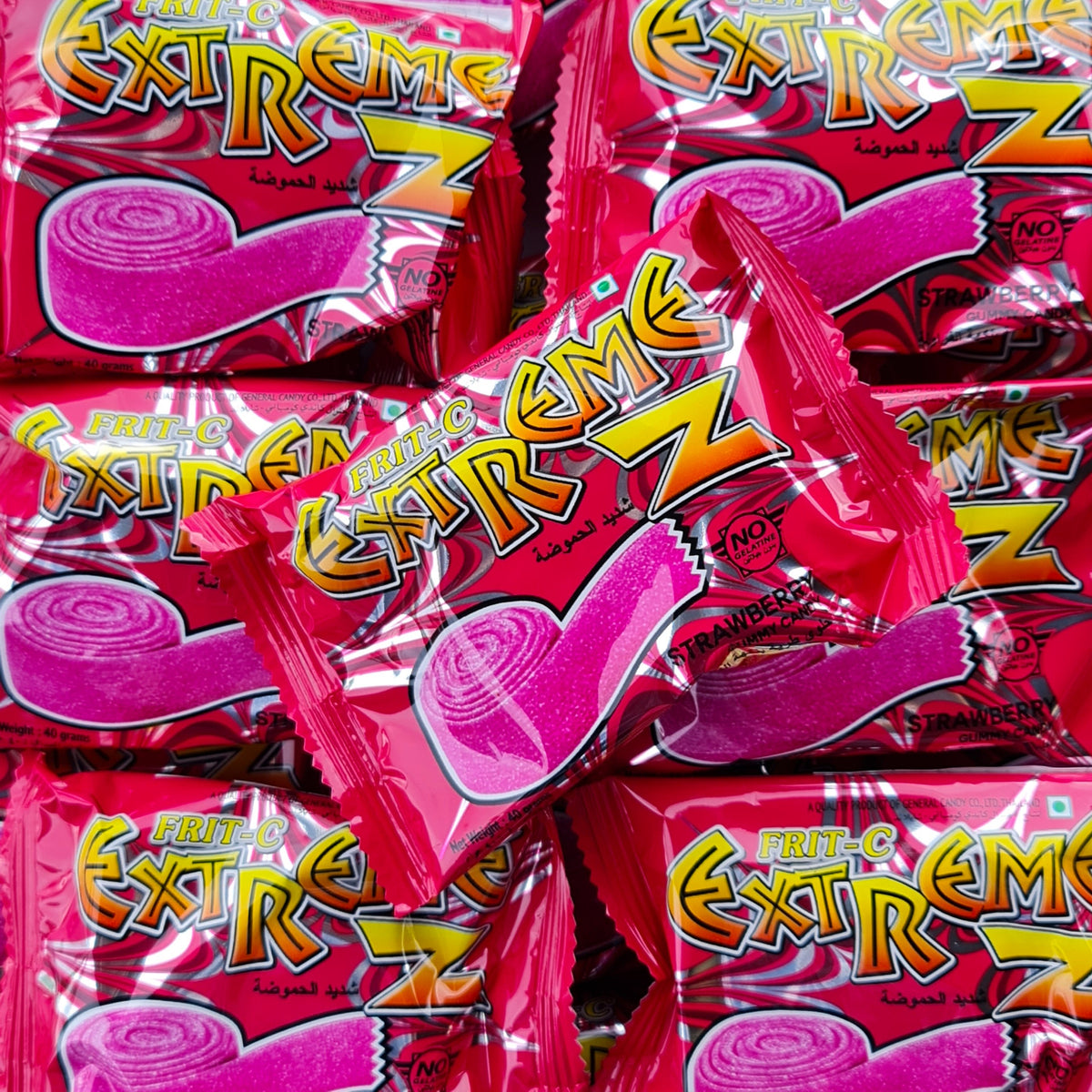 Extreme Z - Strawberry - Pik n Mix Lollies NZ