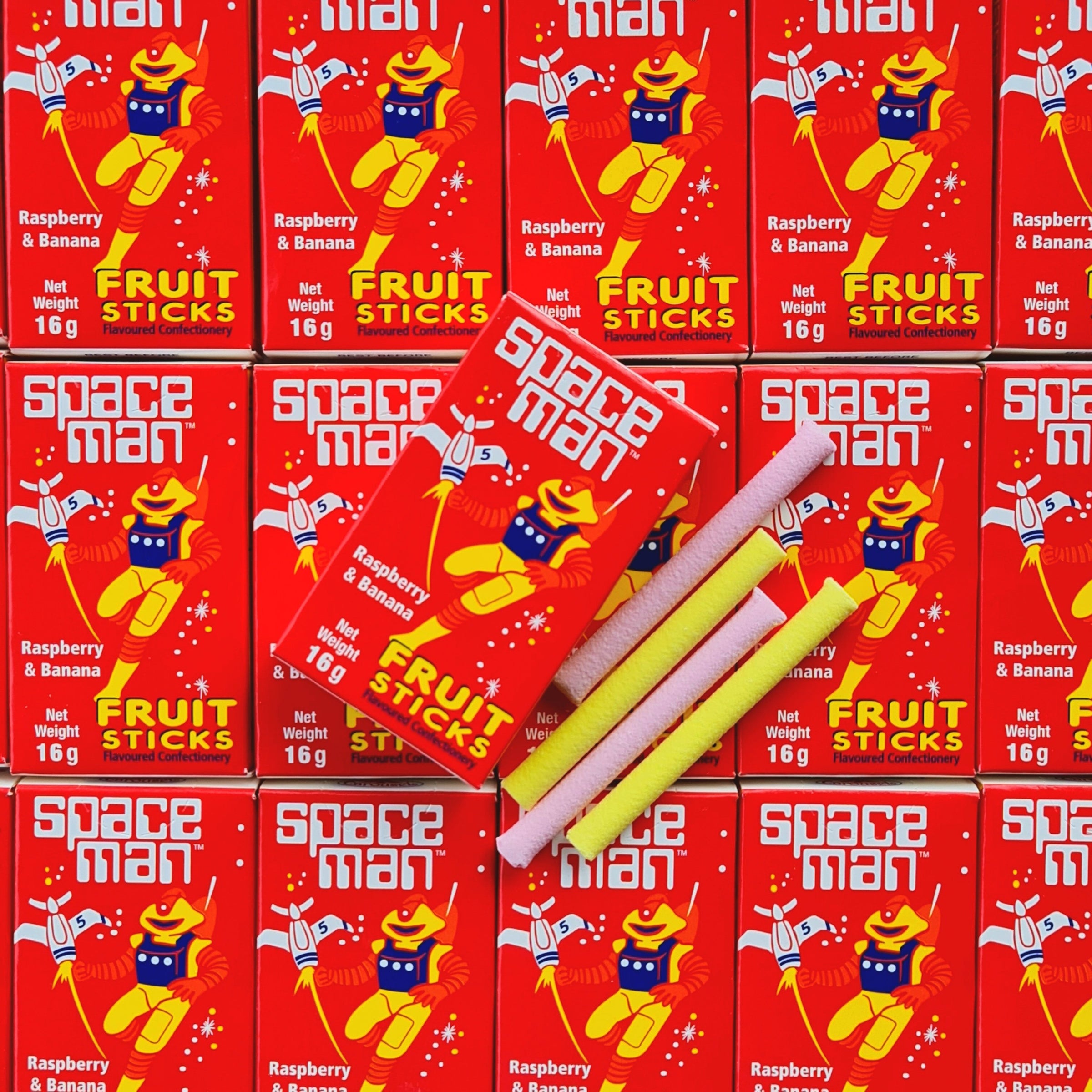 Spaceman Fruit Sticks - Pik n Mix Lollies NZ